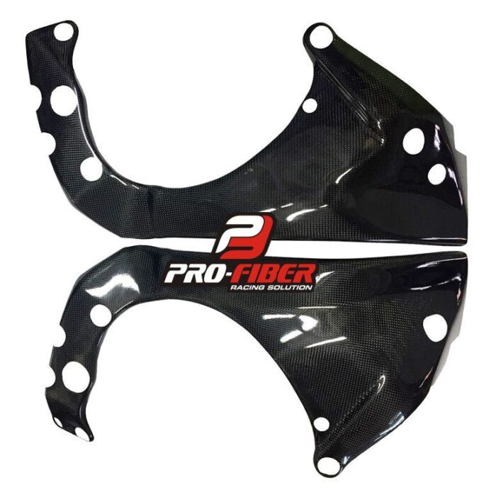 Carbon Fiber Frame Covers - Protectors for YAMAHA YZF R1 2020-2025 ...